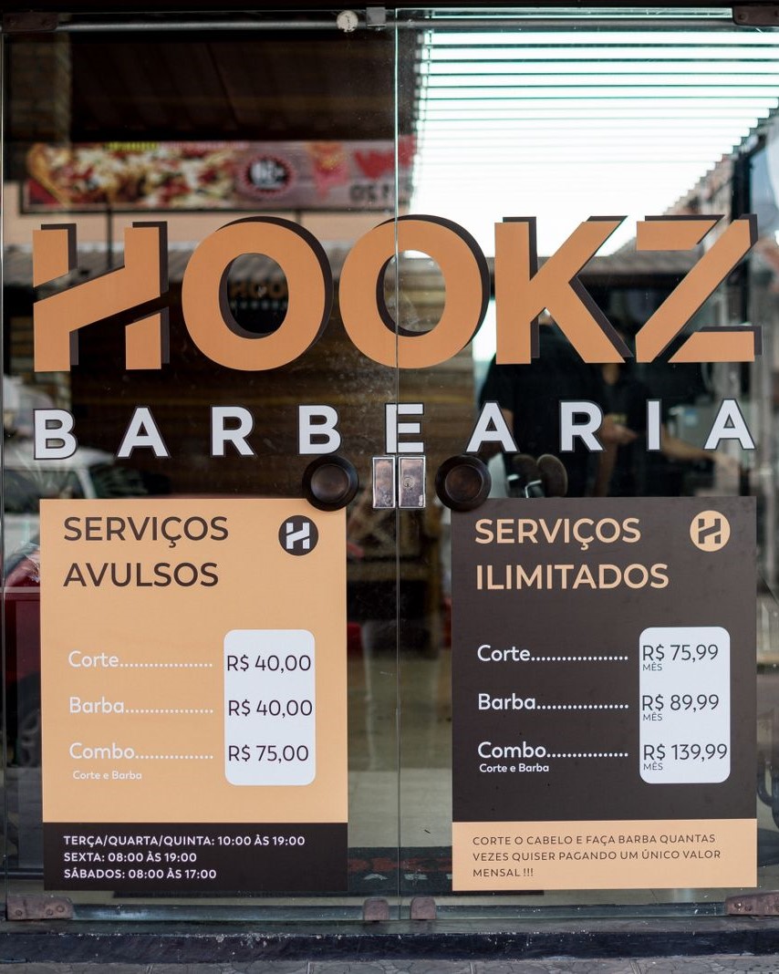 Hookz Barbearia – 1ª Barbearia por assinatura de Campo Limpo Paulista